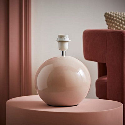 ValueLights Bosco Stone Natural Ceramic Table Lamp Base