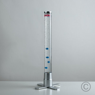 ValueLights Bubble Lamp Colour Changing Sensory Floor Lamp - 60cm