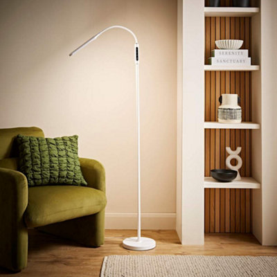ValueLights Flexible Daylight Floor Lamp, LED Adjustable Reading Task ...