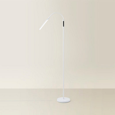 ValueLights Flexible Daylight Floor Lamp, LED Adjustable Reading Task ...