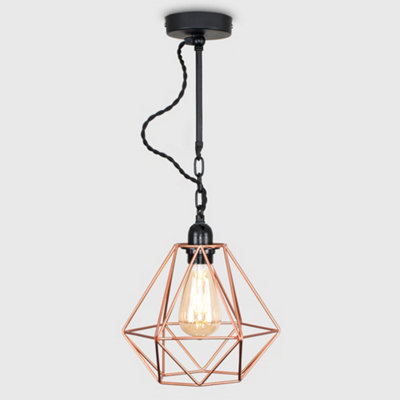 ValueLights Huber Industrial Satin Black Wall Ceiling Light Fitting ...