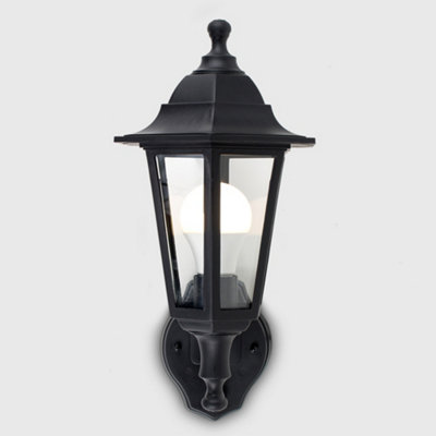 ValueLights Mayfair Black Outdoor Security PIR Motion Sensor IP44 Rated ...