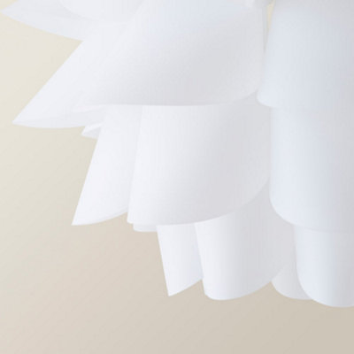 ValueLights Modern Intricate Design White Ceiling Pendant Light Shade