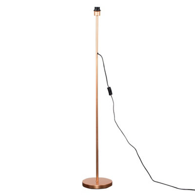 ValueLights Modern Standard Floor Lamp Base In Copper Metal Finish ...