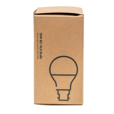 ValueLights Pack of 10 High Power 10w LED BC B22 SMD GLS Energy Saving ...