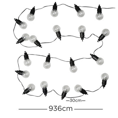 ValueLights Pair Of IP44 Rated Outdoor 9M Integrated Warm White LED ...
