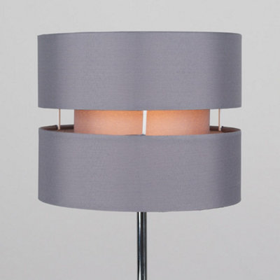 ValueLights Pinto Table Lamp with Shade - Includes Warm White Bulb