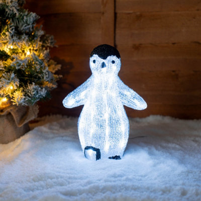 ValueLights Poppy Penguin LED Christmas Decoration