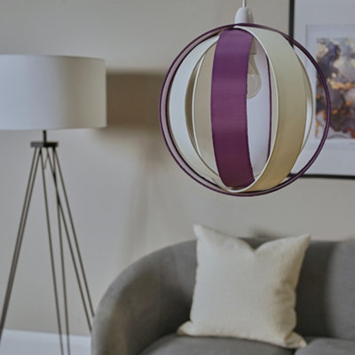Purple Ceiling Light Shades | Shelly Lighting