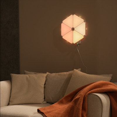 ValueLights Smart RGBIC Triangle Kit, DIY Customizable Shape LED Colour ...