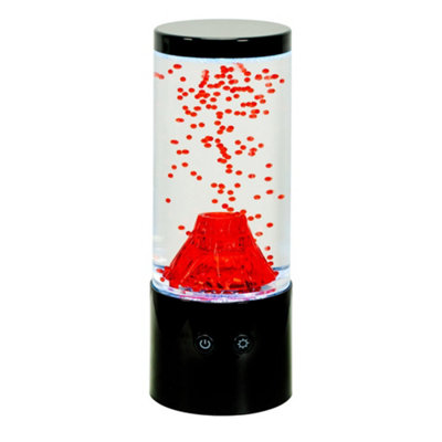 ValueLights Villy Volcano RGB Colour Changing LED Desk Table Lamp