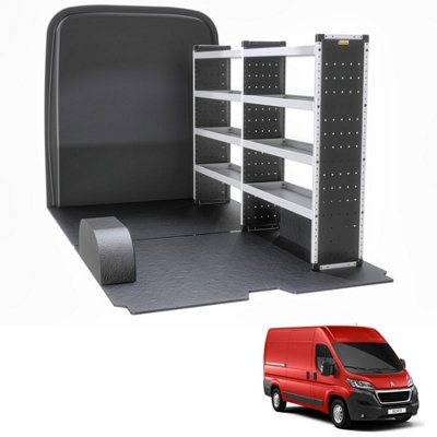 Van Guard Trade Peugeot Boxer (2006+) Van Racking - Organiser Van ...