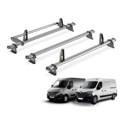 Van Guard Trade Renault Master (2010+) Roof Rack 3 Steel Roof Bars ...