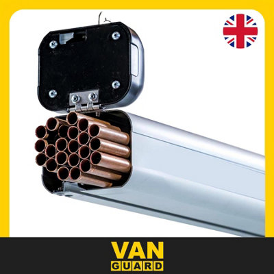 Van Guard Universal 3m Lockable Aluminium Twin Opening Pipe Tube ...