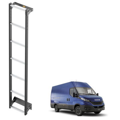 Van Guard Van UltiLadder for Iveco Daily (2014+) - 7 Rung Van Door ...