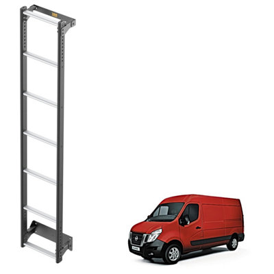 Van Guard Van UltiLadder for Nissan NV400 (2010-2021) - 7 Rung Van Door ...