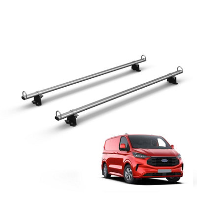 VanDemon Ford Transit Custom (2024+) 2 Bar Roof Rack Heavy Duty Van ...