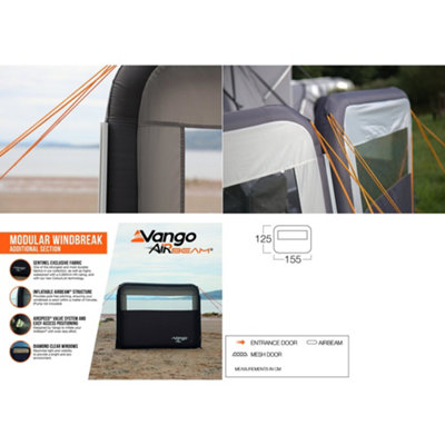 Vango Airbeam Modular Windbreak - Single Addon