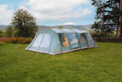 Vango Lismore 700 DLX Package - 7 Berth Family Tunnel Tent | DIY at B&Q
