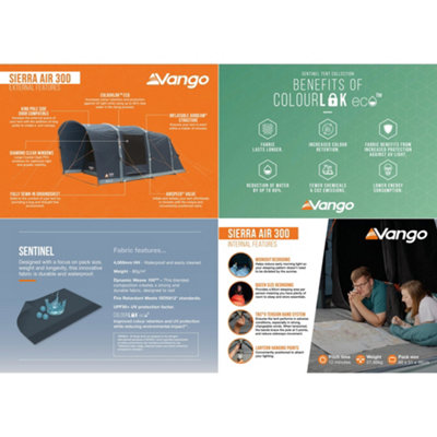 Vango Sierra Air 300 Camping Tent