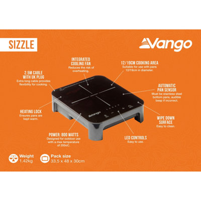 Vango Sizzle Single Induction Camping Hob