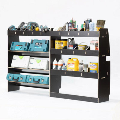 VANIFY - Van Rack to fit a Mercedes Vito L2 (Long) 2003+ Toolbox & Rear ...