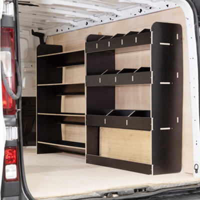 VANIFY - Van Rack to fit a Renault Trafic L2 (LWB) 2015+ Toolbox & Rear ...