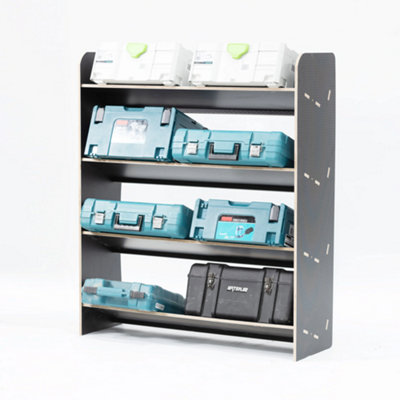 VANIFY - Van Rack to fit a Renault Trafic L2 (LWB) 2015+ Toolbox & Rear ...