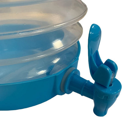 Vanilla Leisure Water Keg Cask 3.5L Collapsible Liquid Dispenser with Tap