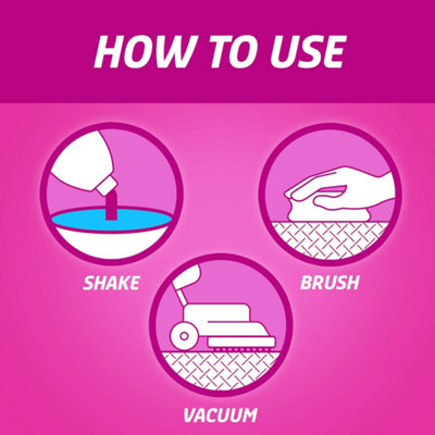 Vanish Clean & Fresh Hand Carpet Shampoo Cleanser 450ml | DIY at B&Q