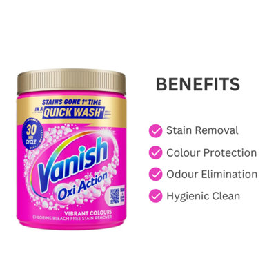 Vanish Gold Oxi Action Colour Stain Remover Laundry Powder 1kg