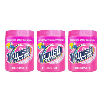 Vanish Oxi Action Colour Safe Stain Remover Powder for Clothes 1Kg ...