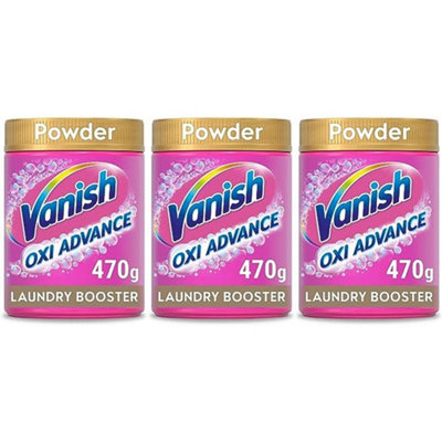 Vanish Oxi Action Powder Fabric Stain Remover Brighten Colour 470g(9895 ...
