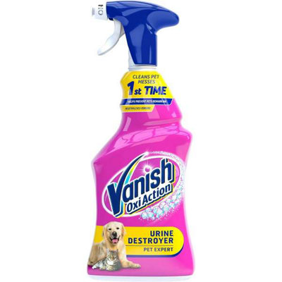 Vanish Pet Expert Oxi Action Stain Remover Spray 500ml | DIY at B&Q