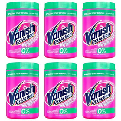 Vanish Stain Remover 0% Oxi Action Stain Remover Powder 1.4kg - Pack of ...