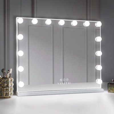 Standing makeup mirror store