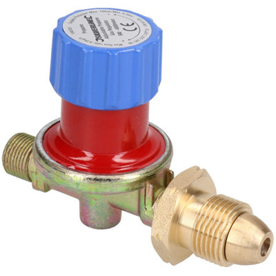 Variable Propane Gas Regulator 0.5 to 4 BAR For Calor Gas Bottles etc ...