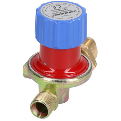 Variable Propane Gas Regulator 0.5 to 4 BAR For Calor Gas Bottles etc ...
