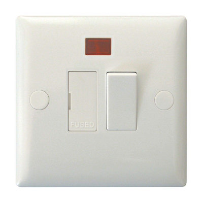 Varilight 13A Switched Fused Spur with Neon Indicator for Safe ...