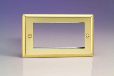 Varilight Data Grid Face Plate For 3 or 4 Data Module Widths Victorian ...