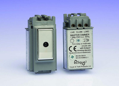 Varilight GJE100C 1-Way Remote/Tactile Touch Control Master LED Dimmer ...