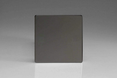 VARILIGHT SINGLE BLANK PLATE IRIDIUM XDISBS