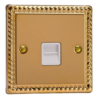 Varilight Single Telephone Secondary Extension Socket - Classic ...