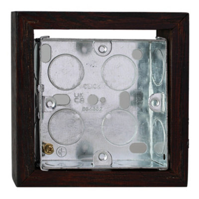 Varilight Single Wall Box Dark Oak