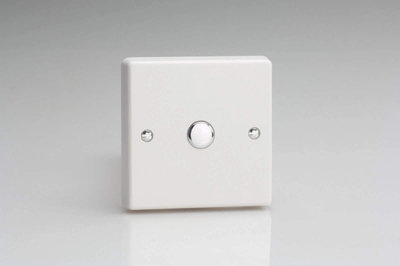Varilight White 1-Gang Multi Way Unit For Remote Control/Touch Dimmer