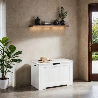 VASAGLE Storage Unit Bench, Storage Box, Organizer Bench with Safety ...