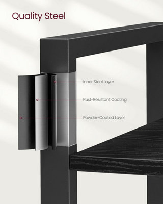 VASAGLE Tall Bookshelf, Shelving Unit, 6-Tier Bookcase, Free-Standing ...