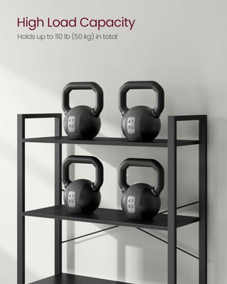 VASAGLE Tall Bookshelf, Shelving Unit, 6-Tier Bookcase, Free-Standing ...