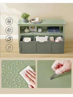 VASAGLE Toy Storage For Kids, Kids Storage Unit, Storage Cabinet With ...