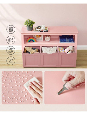 VASAGLE Toy Storage For Kids, Kids Storage Unit, Storage Cabinet With ...